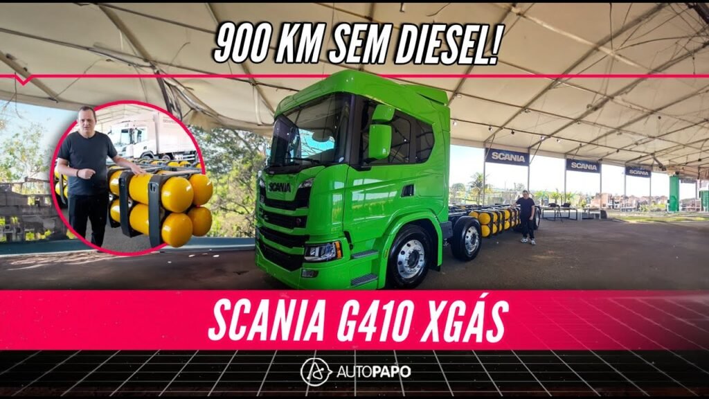 AUTO PAPO | Scania X-Gás: 900 km sem usar diesel | Tudo sobre! - Carros A-Z
