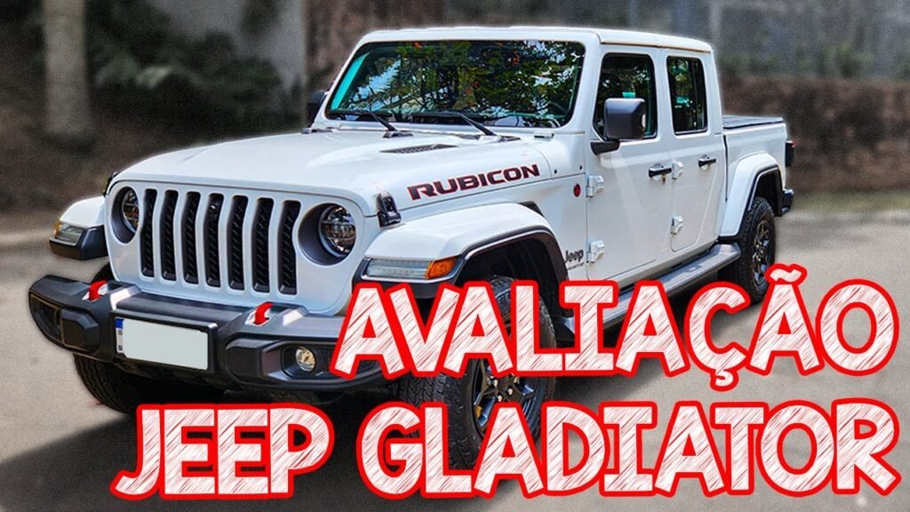 Avaliação Jeep Gladiator 2023 - A MAIS BRUTA E CONVERSÍVEL PICKUP 4x4 ...