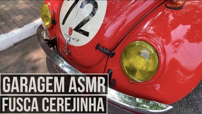 GARAGEM ASMR #01: Fusca Cerejinha - Carros A-Z