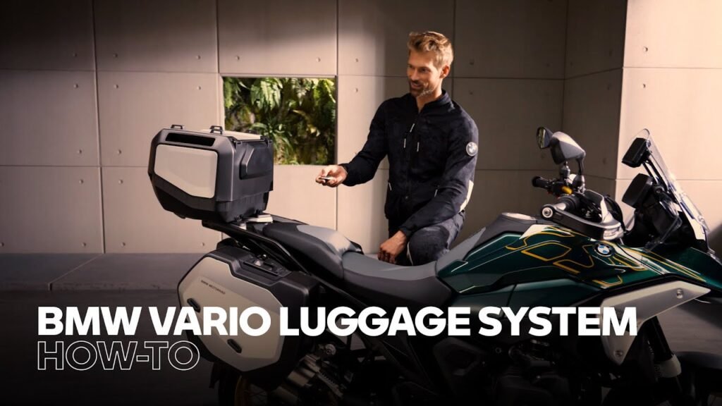 Installing the BMW Vario Luggage System — BMW Motorrad How-To - Carros A-Z