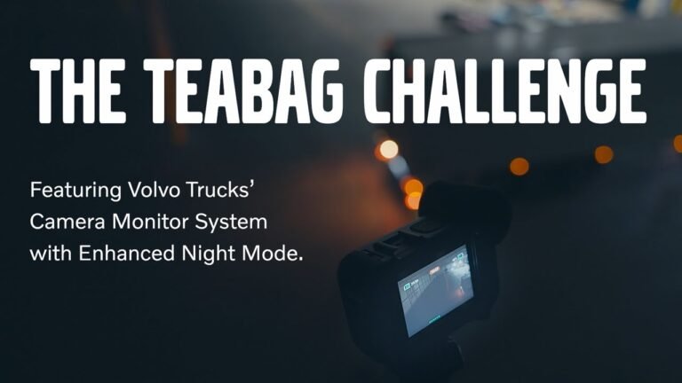 Volvo Trucks – Taking on the #teabagchallenge (in the dark) - Carros A-Z