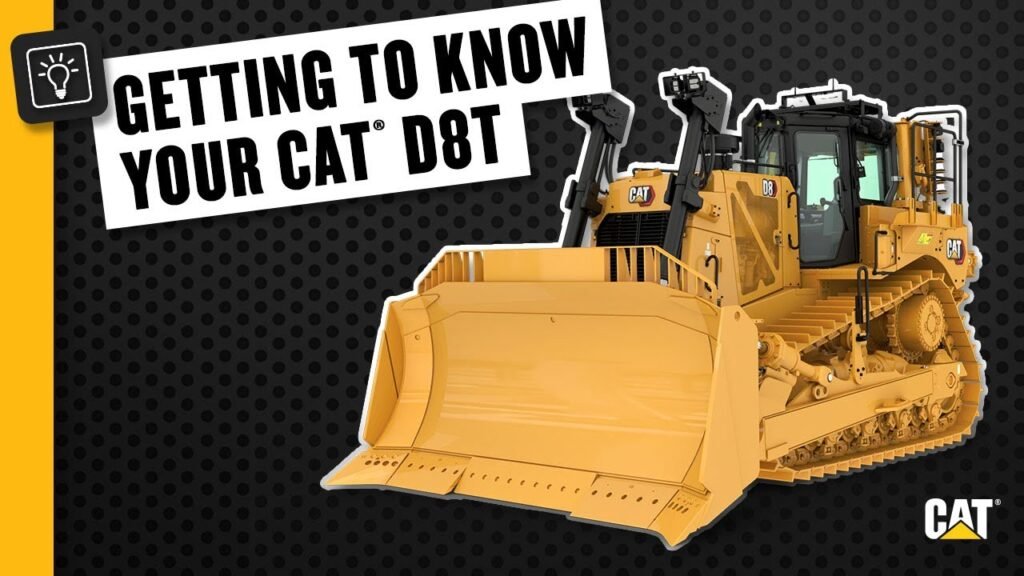 Como operar seu buldôzer Cat® D8T - Carros A-Z