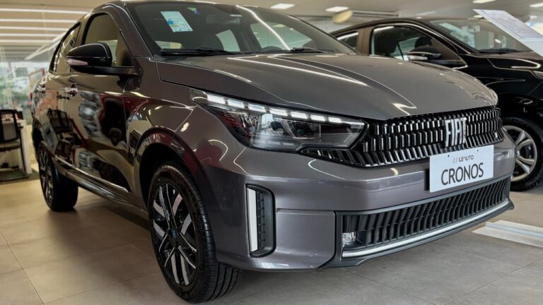💥NOVO FIAT CRONOS PRECISION 2026 CÂMBIO CVT E FAROL FULL LED, FICOU TOP ...